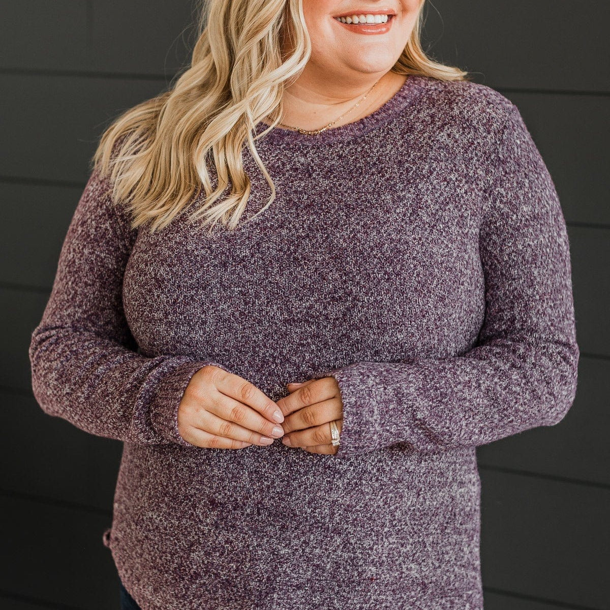 Runway Beauty Knit Sweater- Purple – The Pulse Boutique