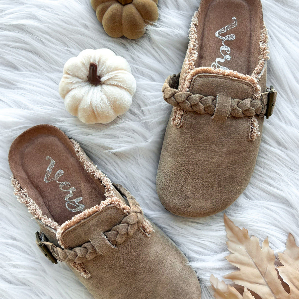 Very G Iris Braided Mules- Beige – The Pulse Boutique