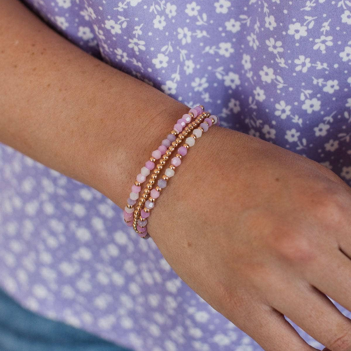 Next Level Style Bracelet Set- Lavender – The Pulse Boutique