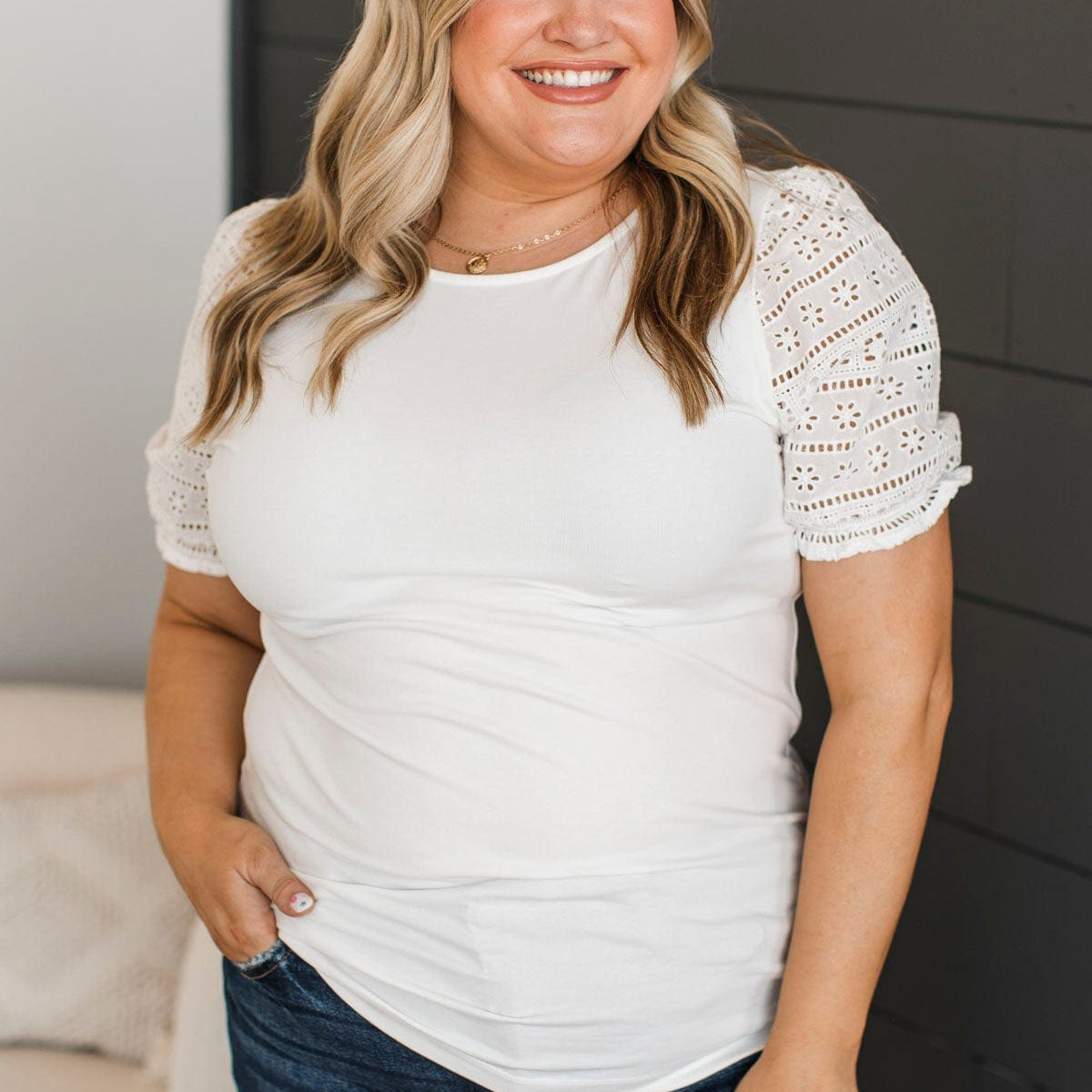 Through The Years Puff Sleeve Top- Off-White – The Pulse Boutique