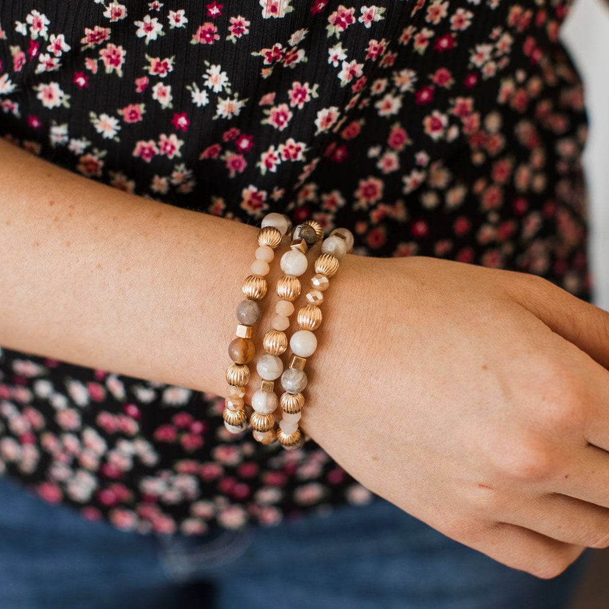 Unbelievably Elegant Bracelet Set- Natural – The Pulse Boutique