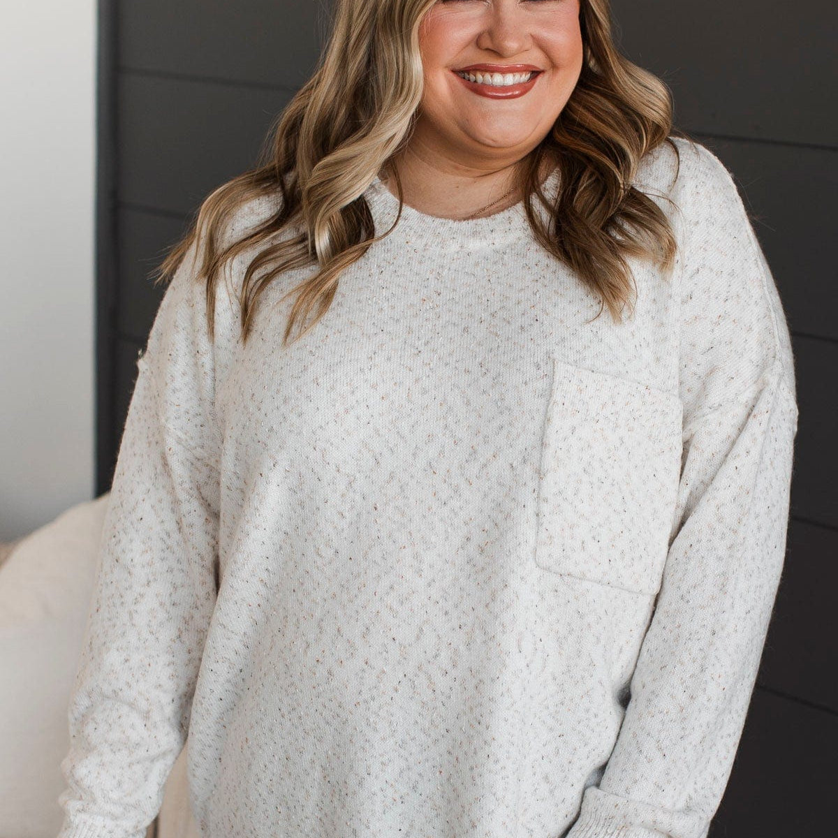 Stay Magical Sprinkle Knit Sweater- Ivory – The Pulse Boutique