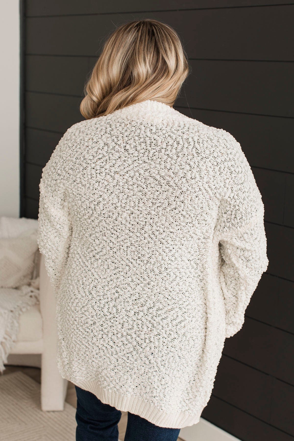 Movie Date Popcorn Knit Cardigan- Ivory – The Pulse Boutique