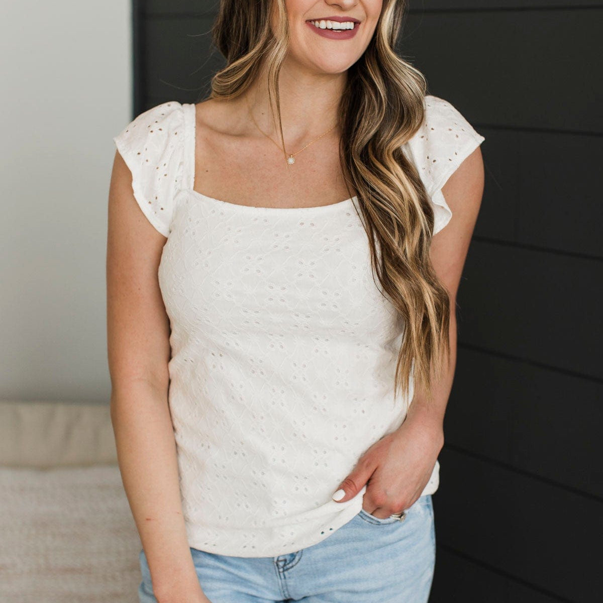 Go With Grace Tank Top- Ivory – The Pulse Boutique