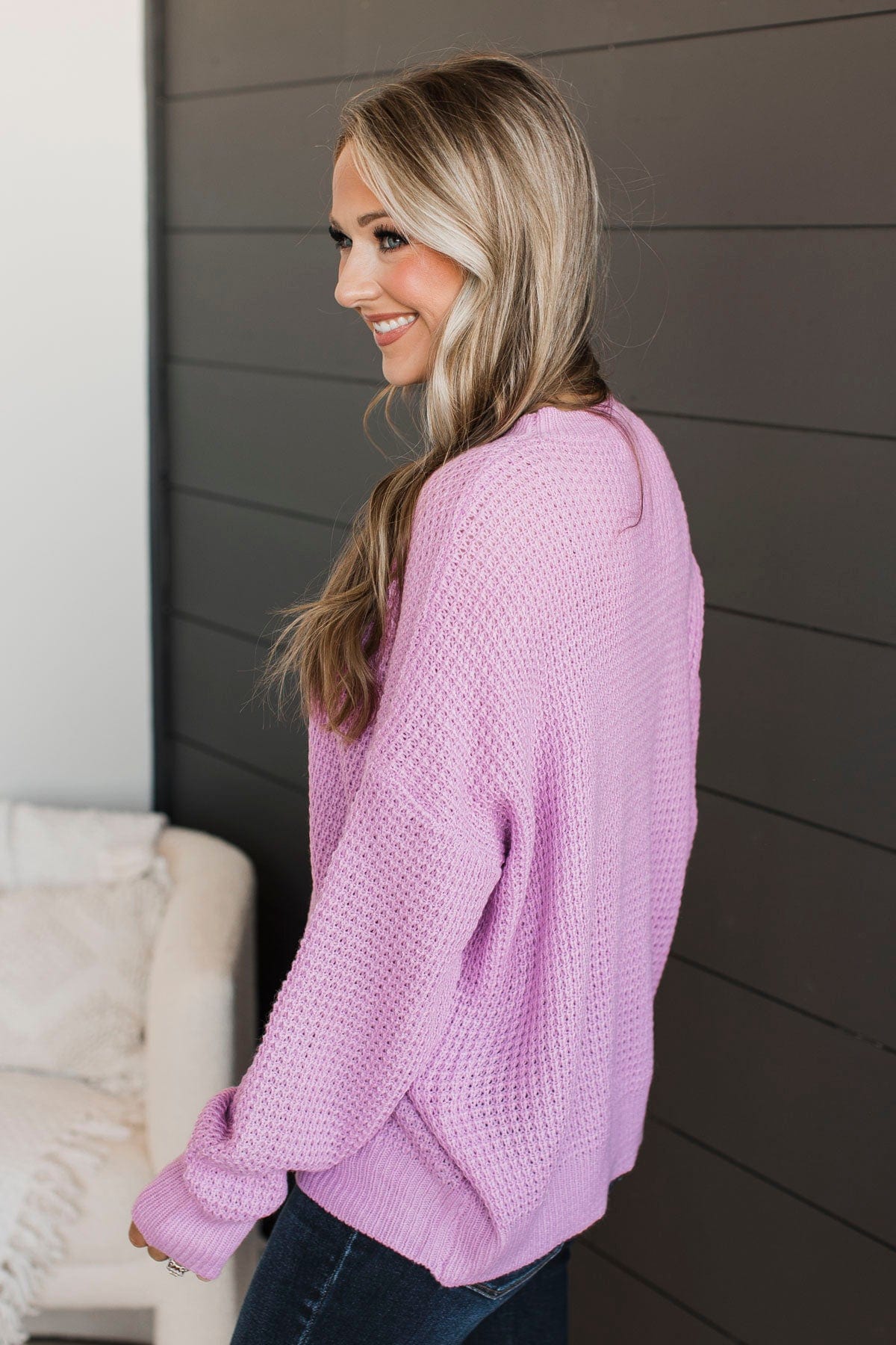 Captivating In Color Knit Sweater- Orchid – The Pulse Boutique