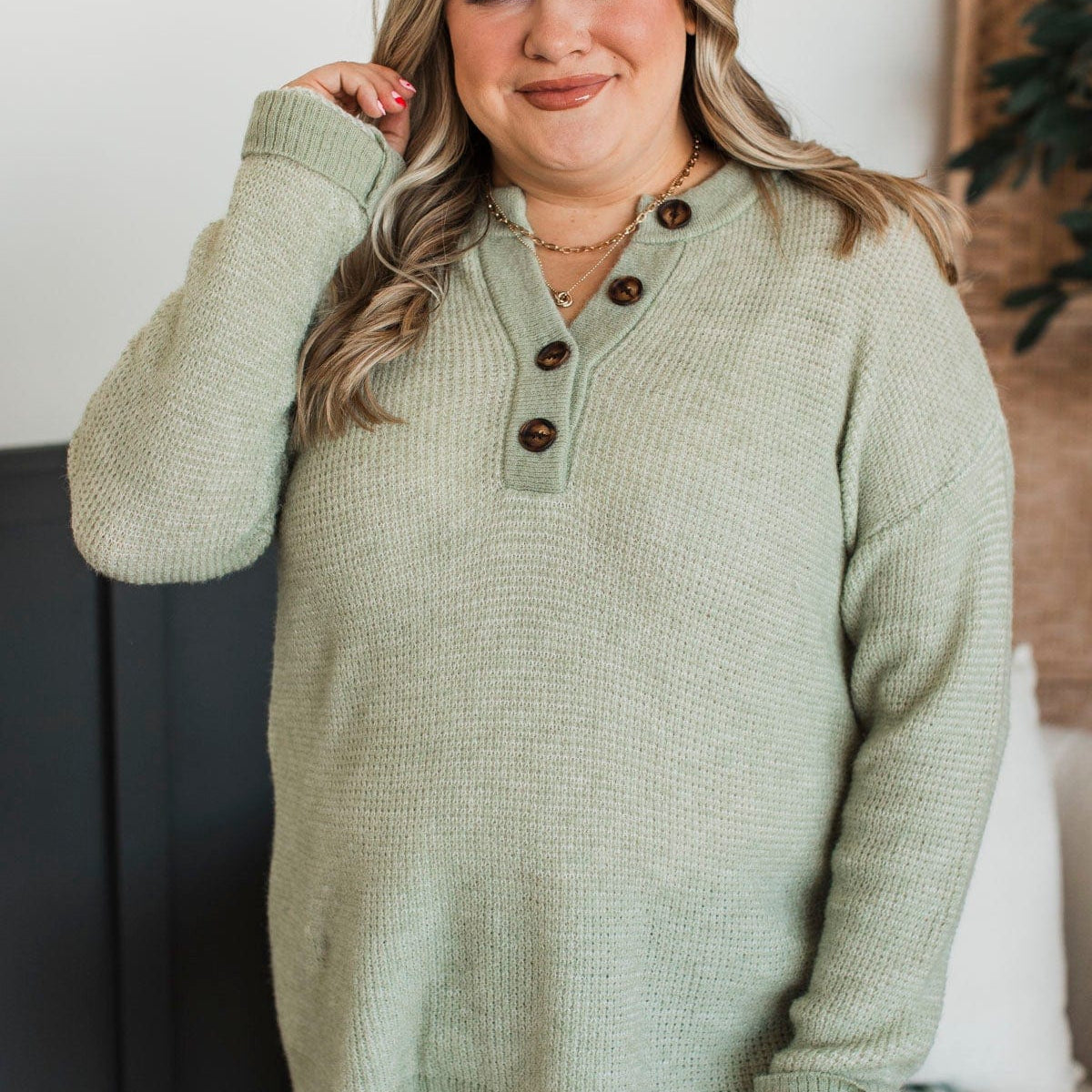 Perfectly Matched Knit Sweater- Sage – The Pulse Boutique