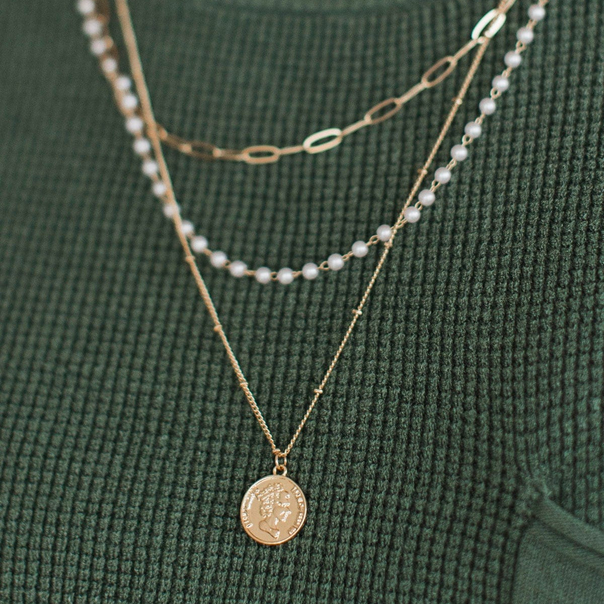See It To Believe It Layered Necklace- Gold – The Pulse Boutique
