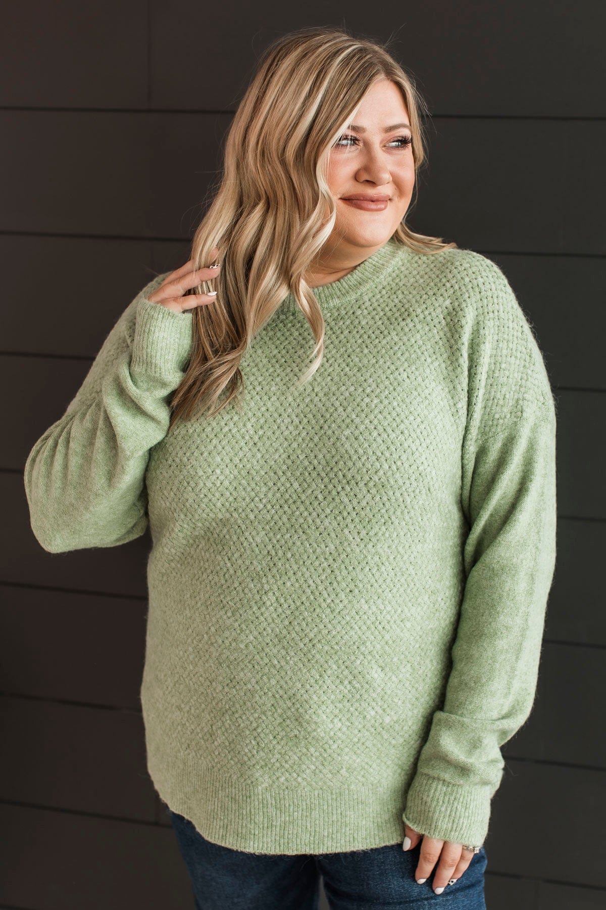 Feeling Fortunate Knit Sweater- Sage – The Pulse Boutique