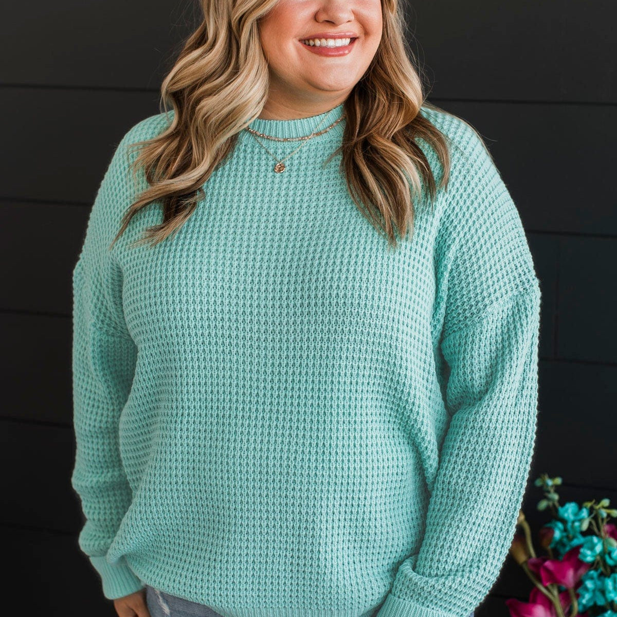 Captivating In Color Knit Sweater- Mint – The Pulse Boutique
