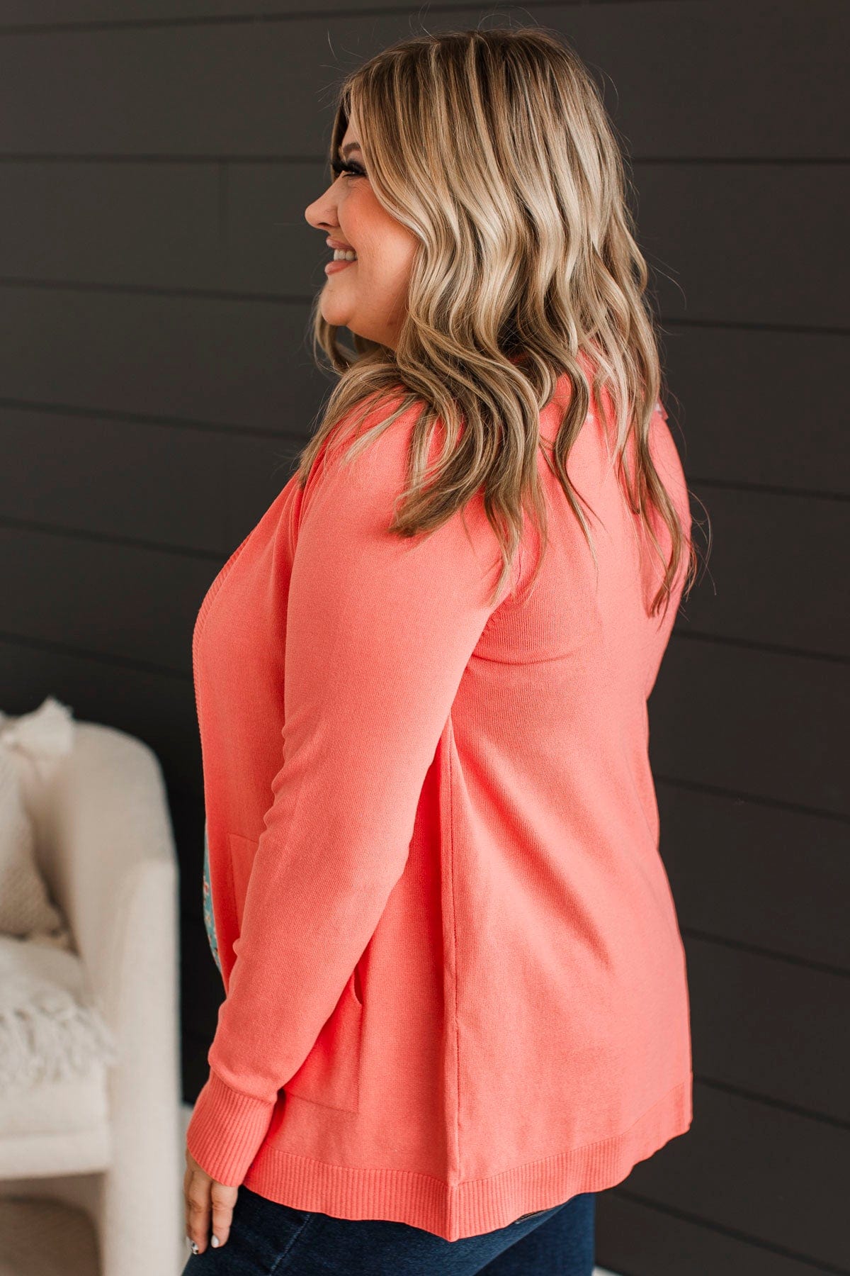 Many Reasons Lightweight Cardigan- Coral – The Pulse Boutique