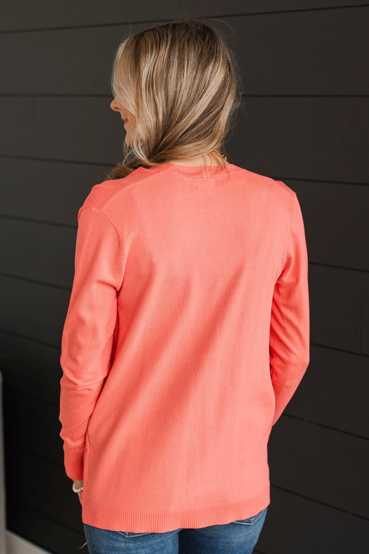 Many Reasons Lightweight Cardigan- Coral – The Pulse Boutique