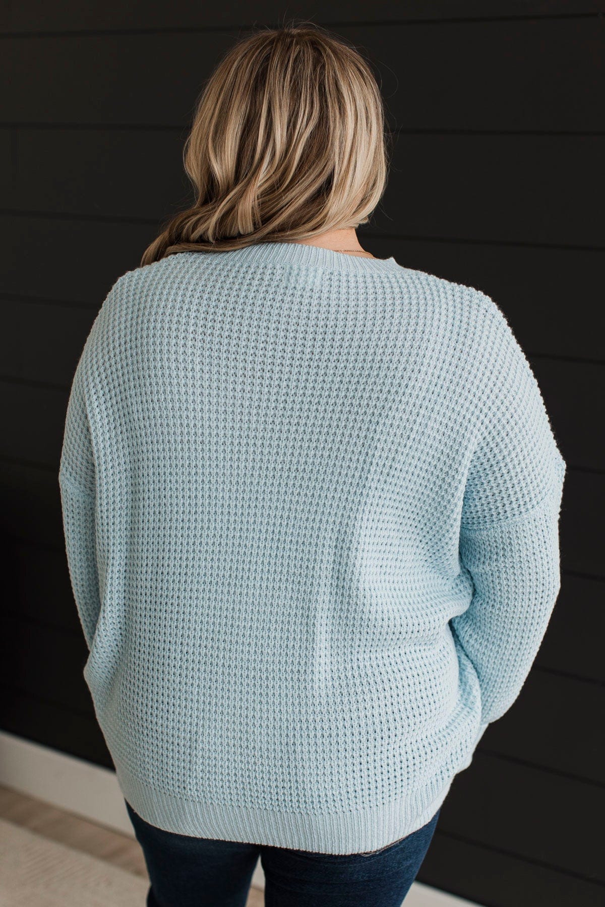 Captivating In Color Knit Sweater- Sky Blue – The Pulse Boutique