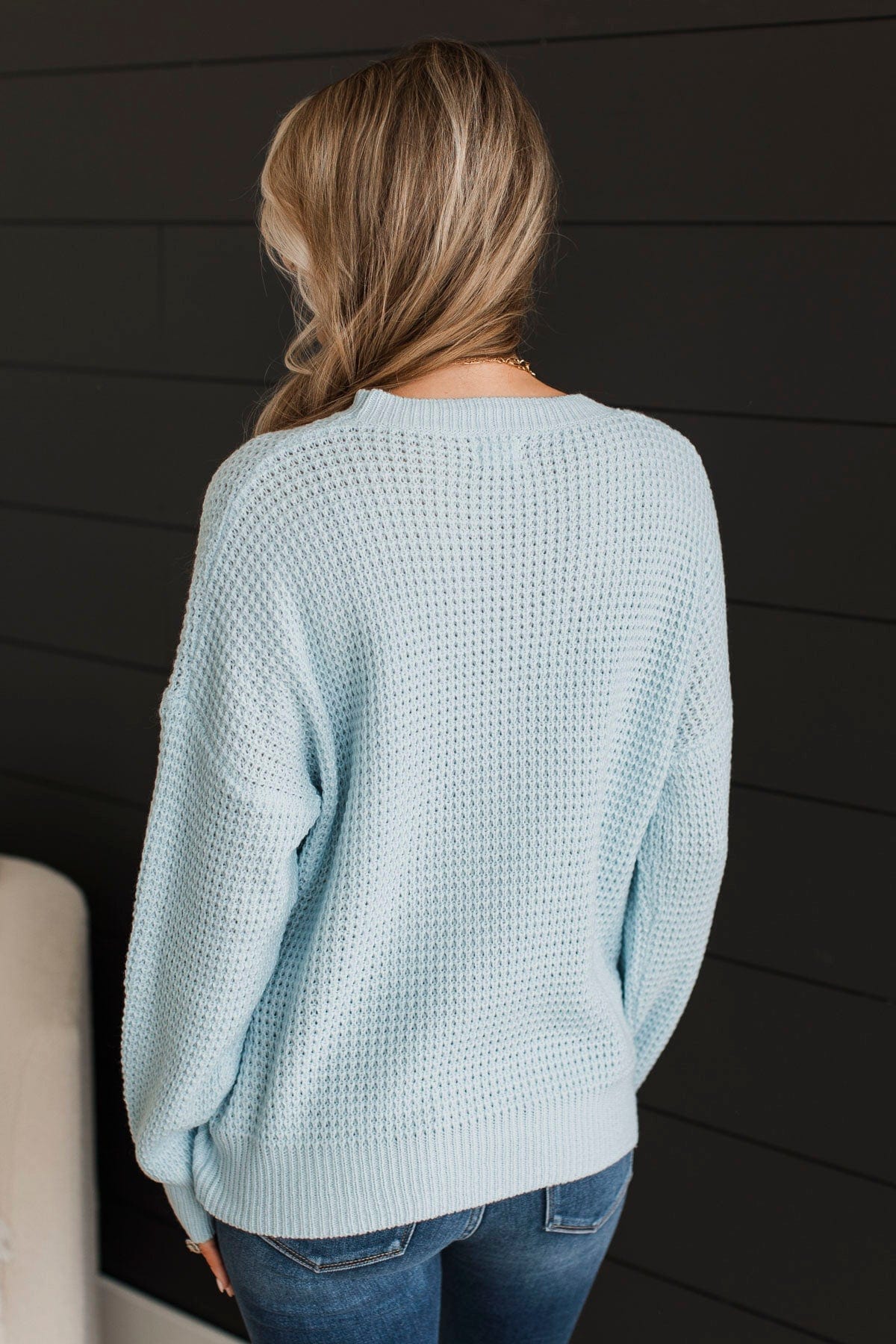 Captivating In Color Knit Sweater- Sky Blue – The Pulse Boutique