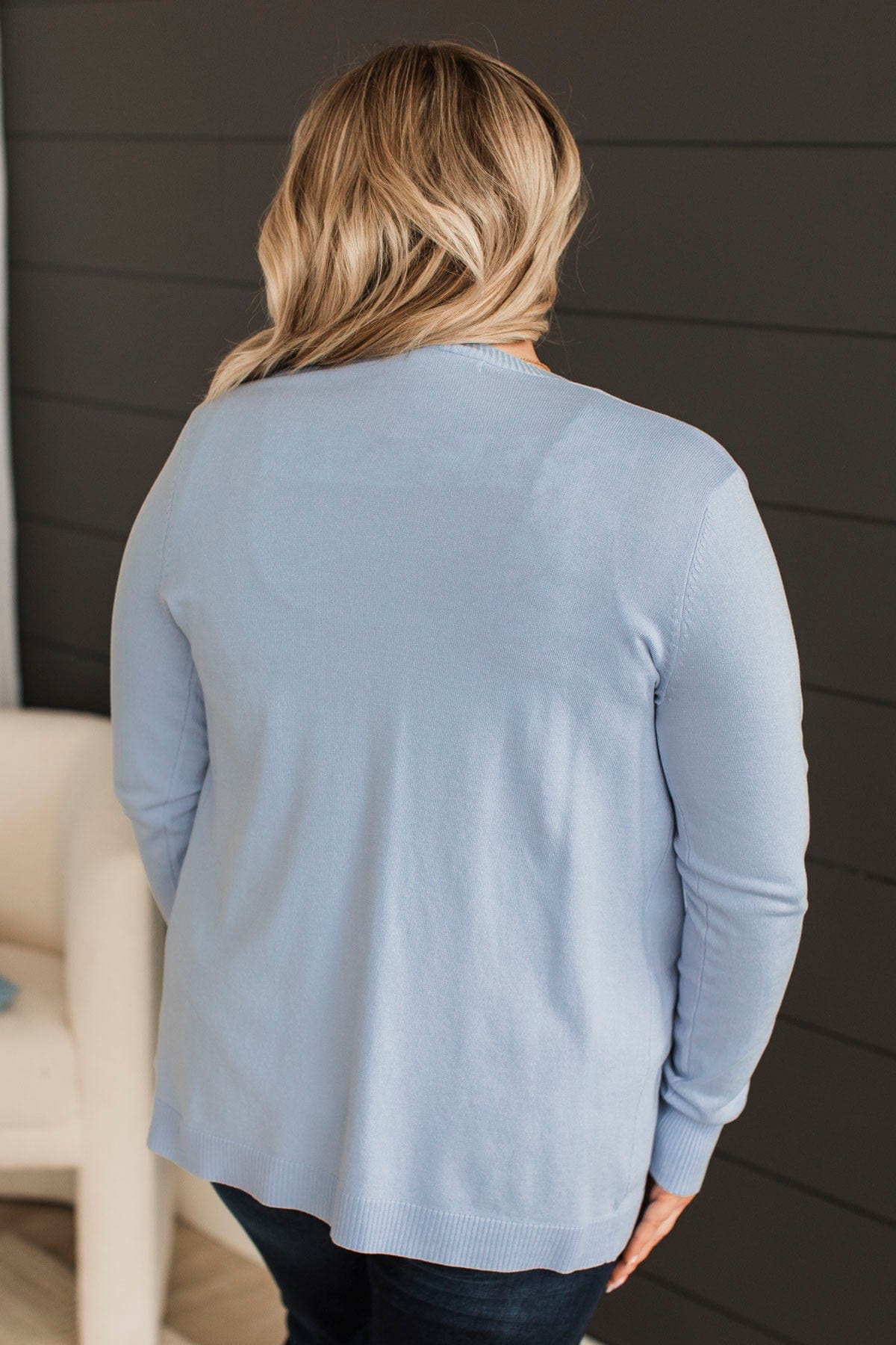 Many Reasons Lightweight Cardigan- Periwinkle – The Pulse Boutique