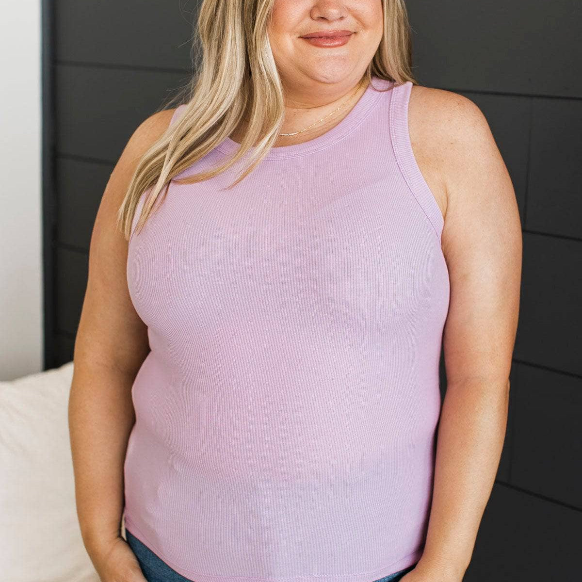 Thread & Supply On The Road Tank Top- Light Orchid – The Pulse Boutique