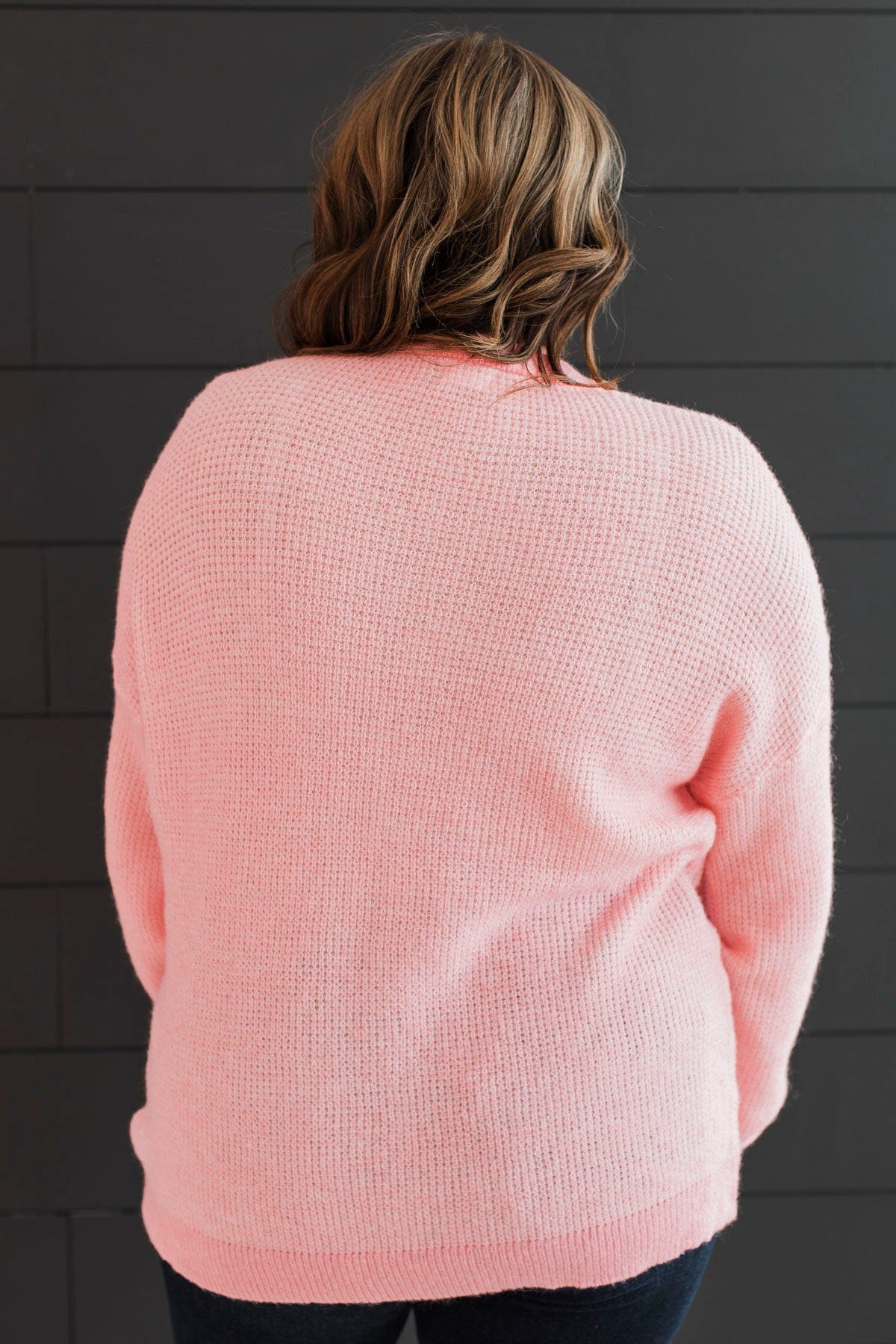 Perfectly Matched Knit Sweater- Pink – The Pulse Boutique