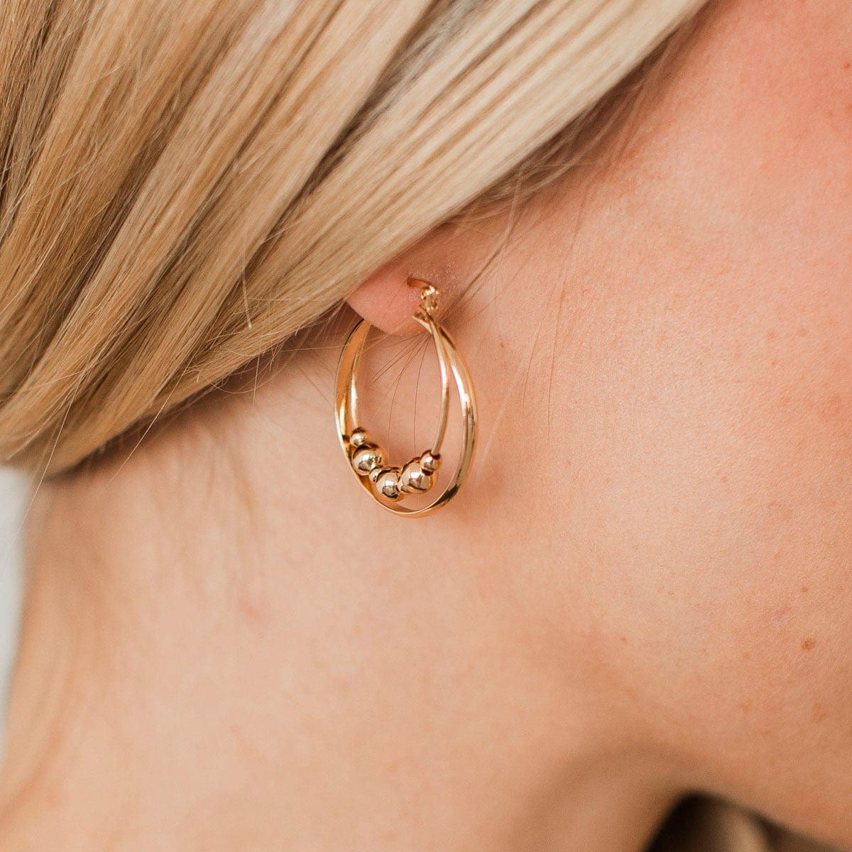 Shining Reputation Layered Hoop Earrings- Gold – The Pulse Boutique