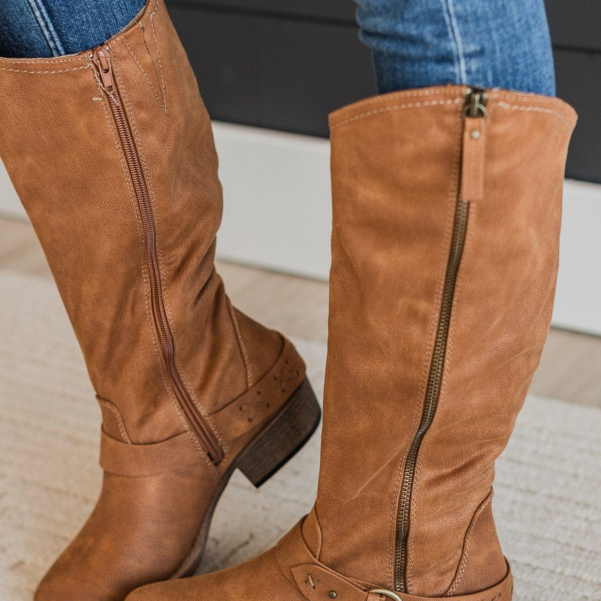 Very G Merlot Boots- Tan – The Pulse Boutique