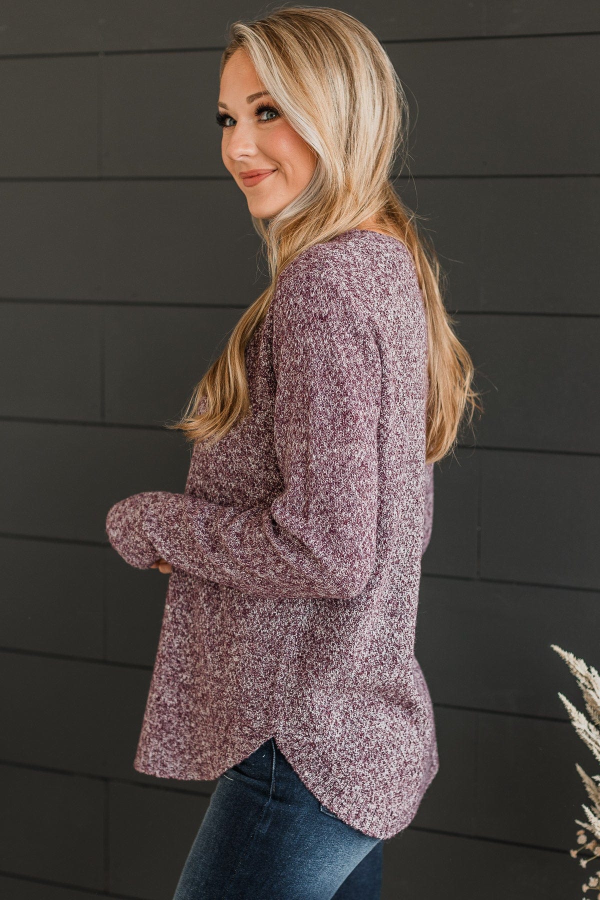 Runway Beauty Knit Sweater- Purple – The Pulse Boutique