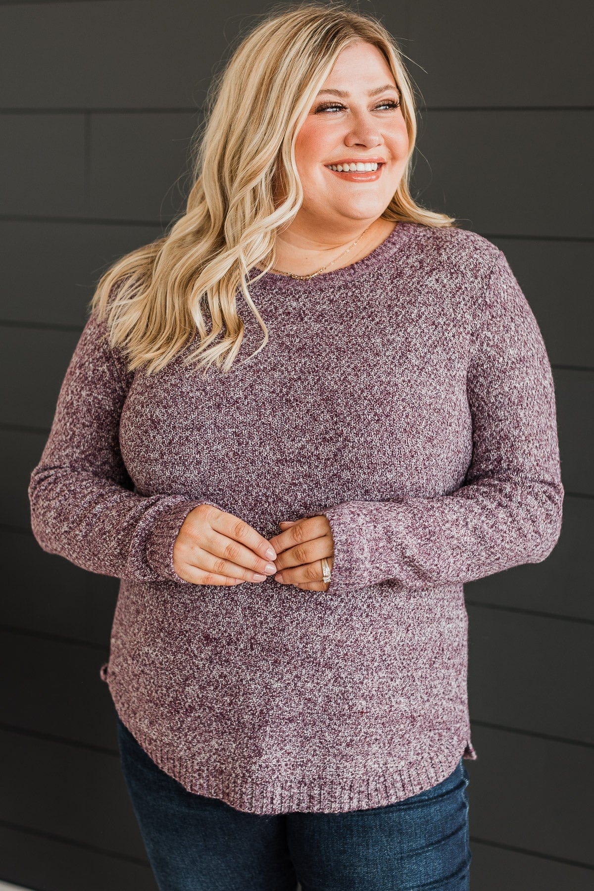 Runway Beauty Knit Sweater- Purple – The Pulse Boutique