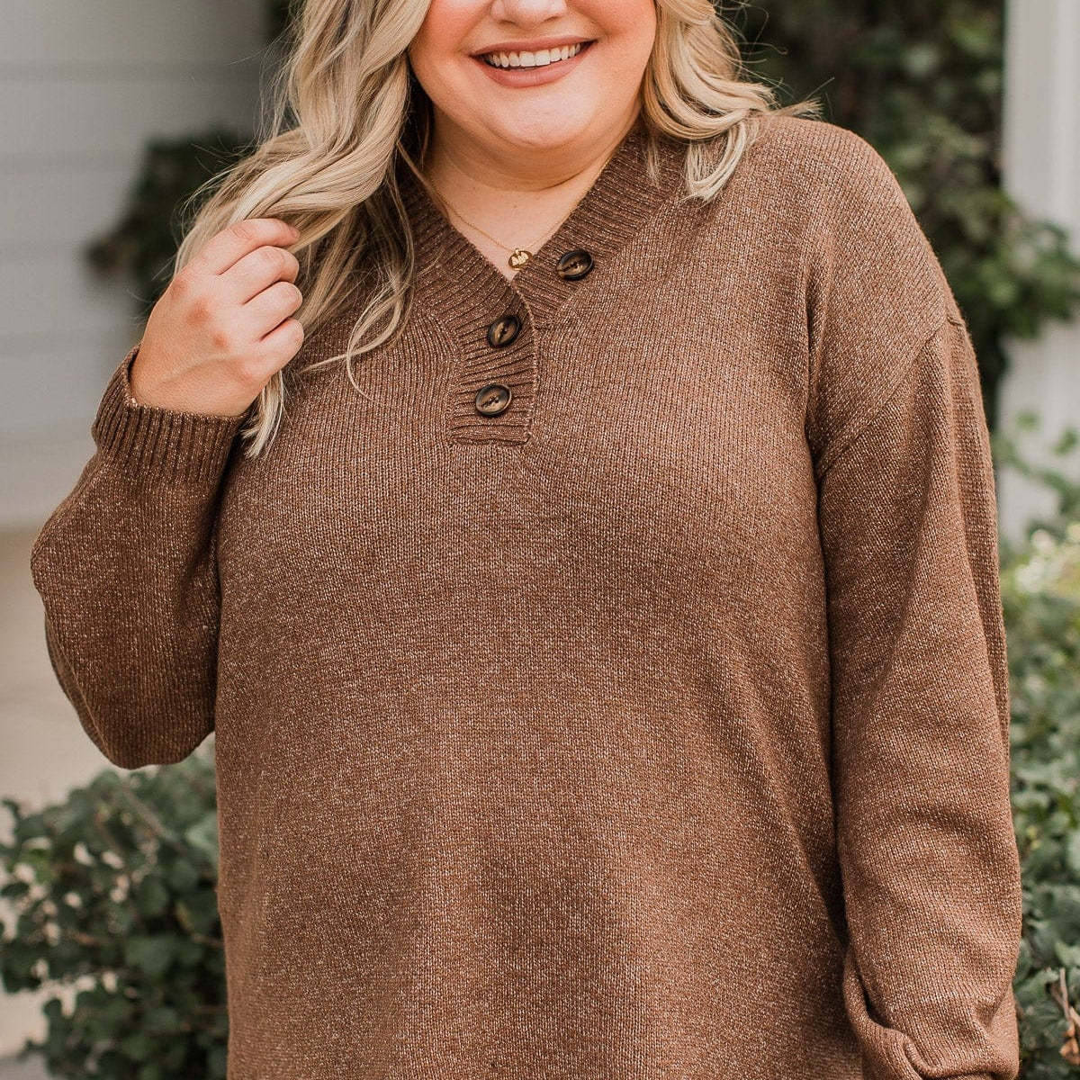 Pure Passion Knit Sweater- Brown – The Pulse Boutique