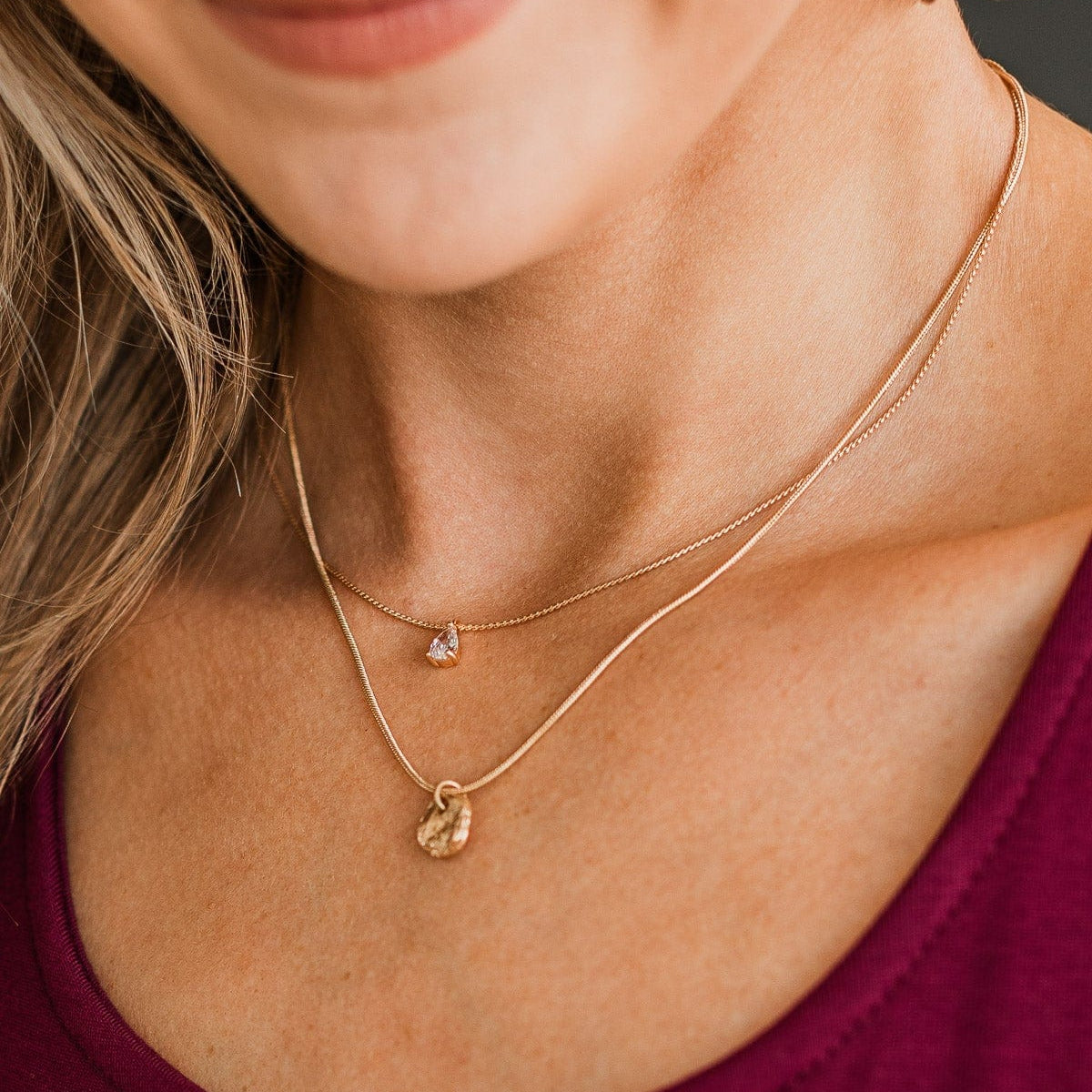Beyond Radiant 2-Tier Necklace- Gold – The Pulse Boutique
