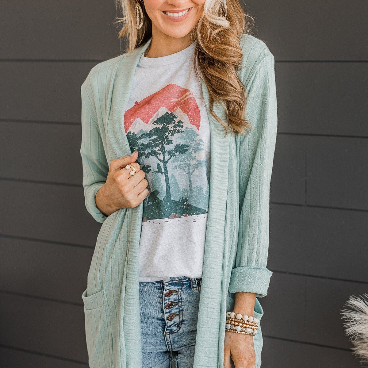 Anything For Love Knit Cardigan- Light Mint – The Pulse Boutique