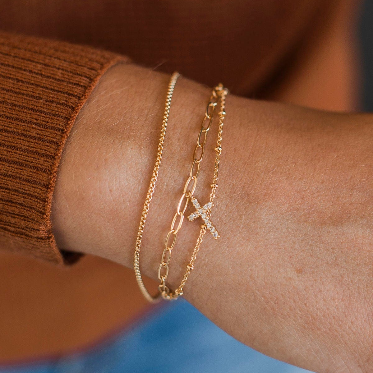 Divine Timing Layered Bracelet- Gold – The Pulse Boutique