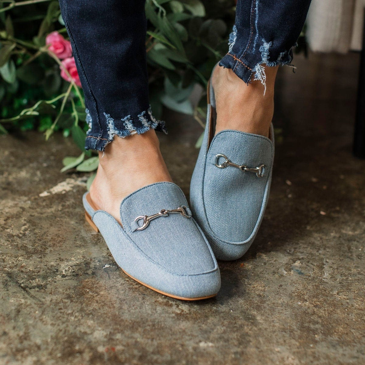 Corky's Charmer Mules- Blue Denim – The Pulse Boutique