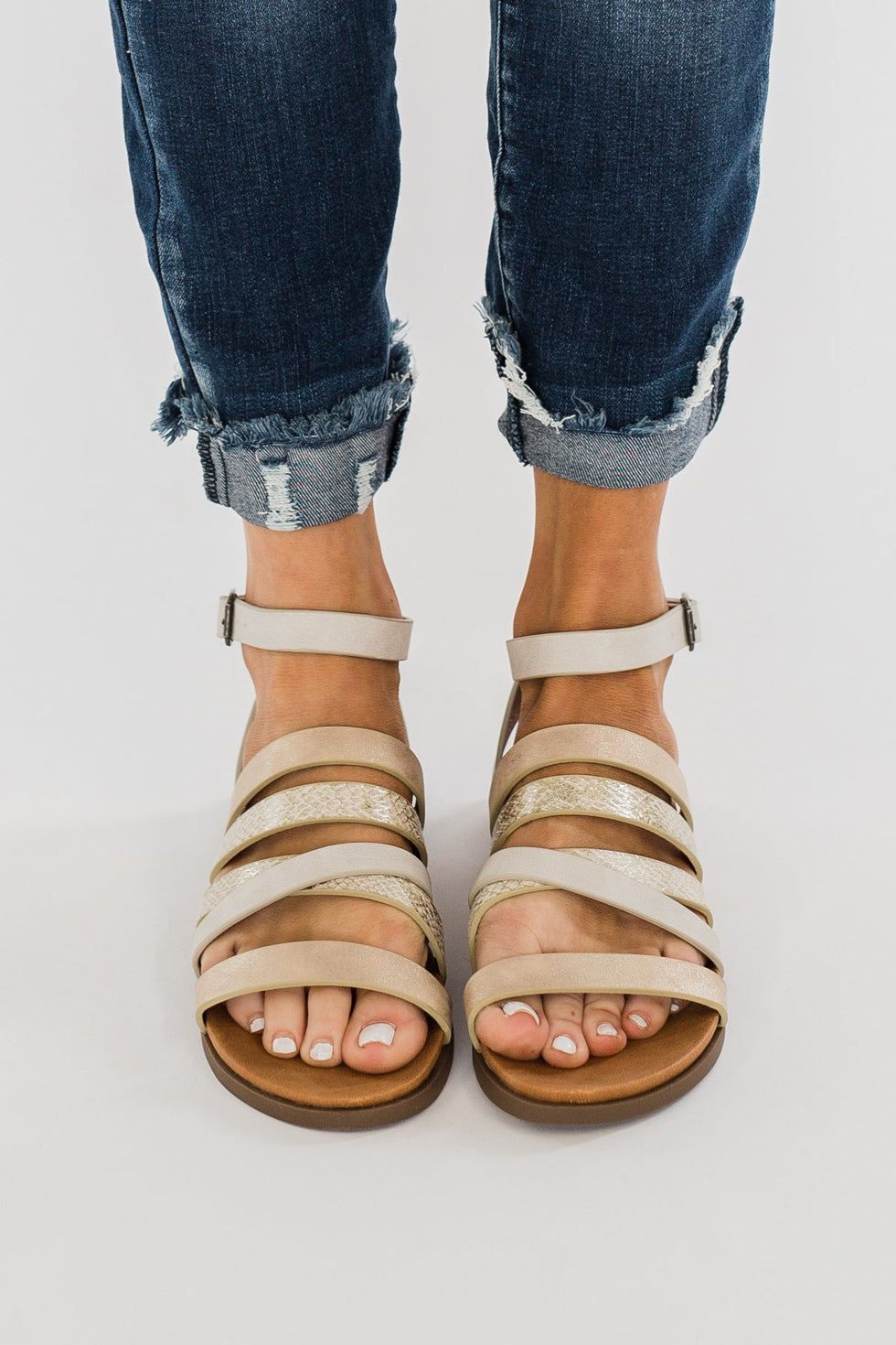 Very G Virginia Sandals- Cream – The Pulse Boutique