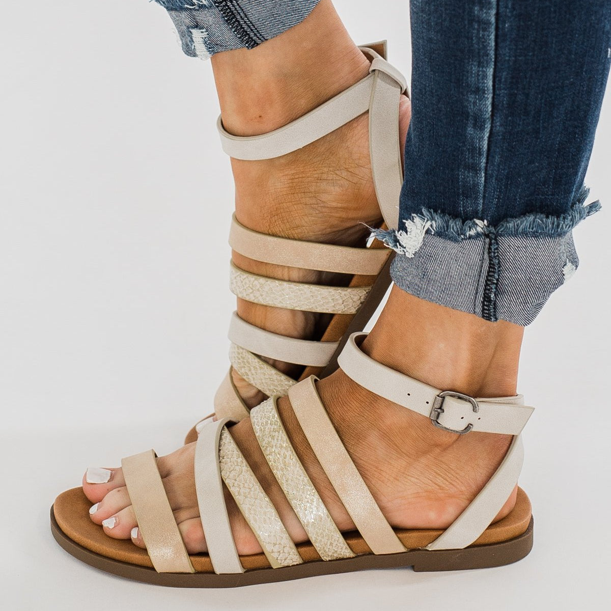 Very G Virginia Sandals- Cream – The Pulse Boutique