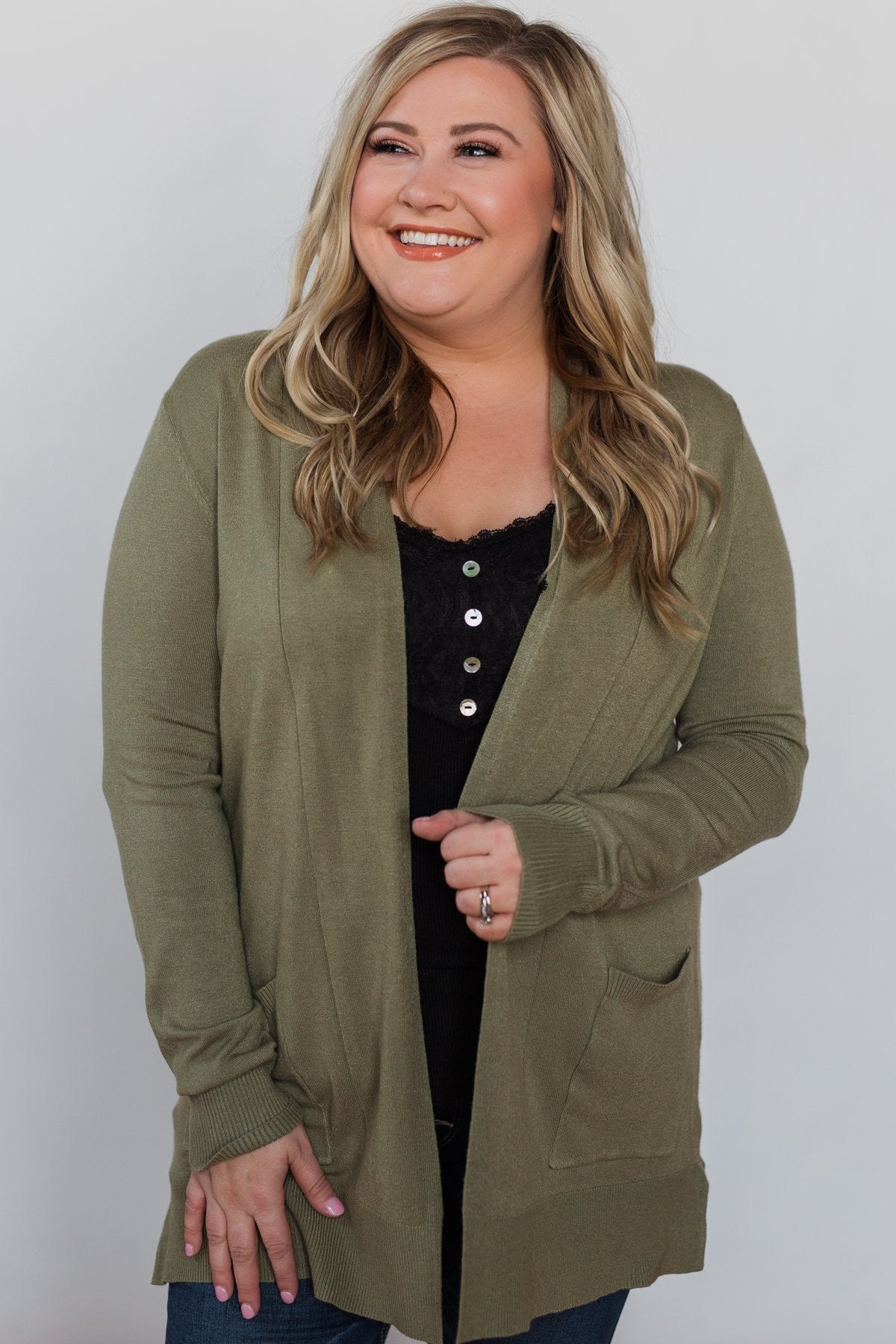 Softest Cardigan Ever- Light Olive – The Pulse Boutique