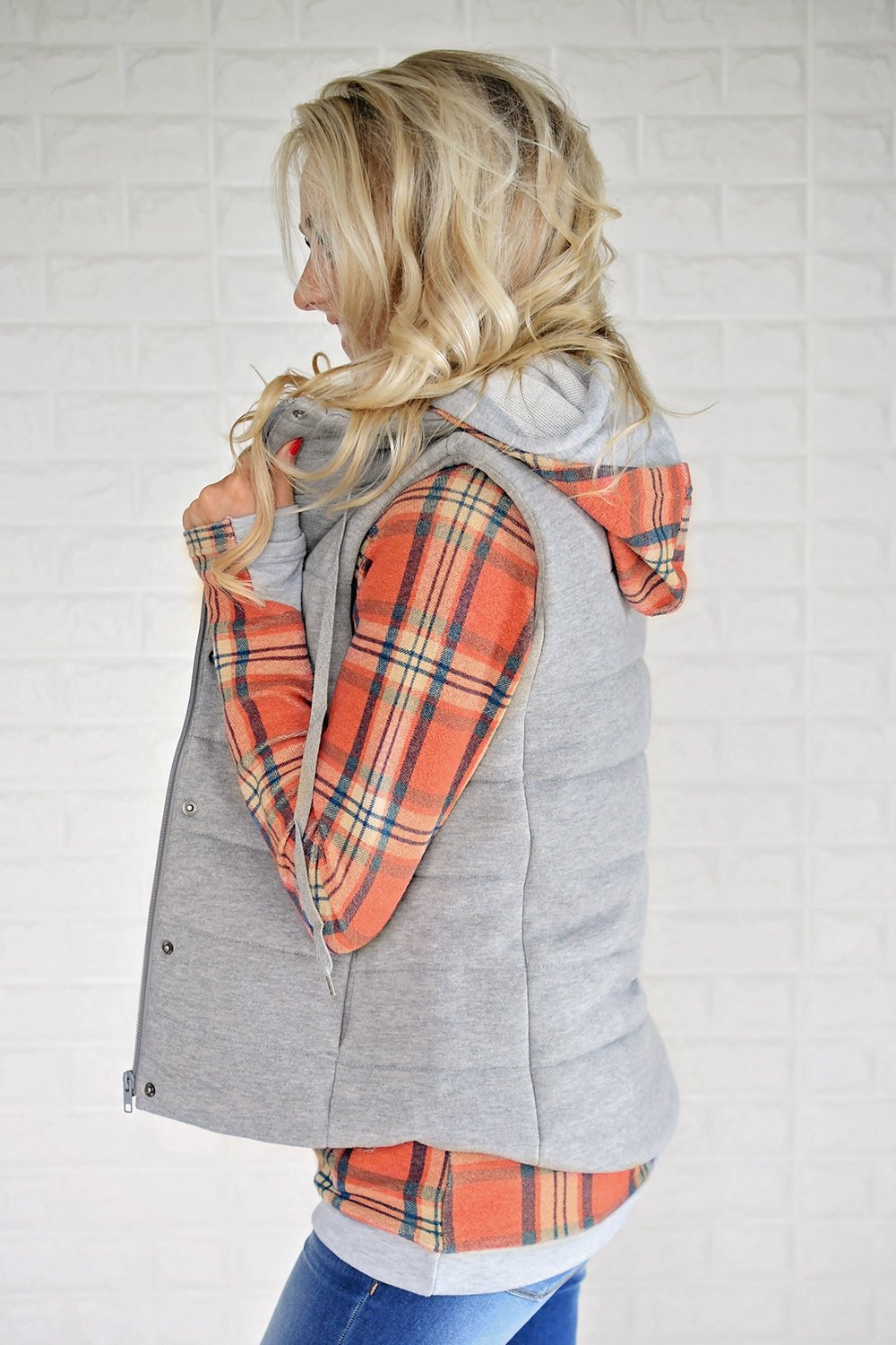 Grey Puffer Vest – The Pulse Boutique