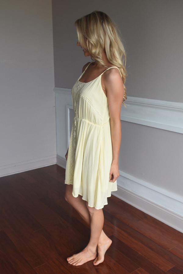 Light Yellow Sundress – The Pulse Boutique