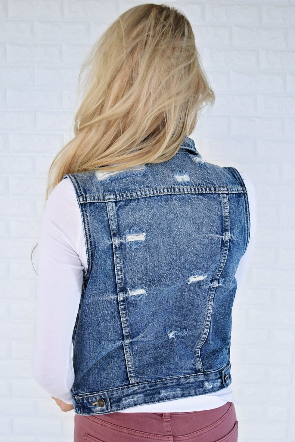 Your Go-To Distressed Denim Vest – The Pulse Boutique