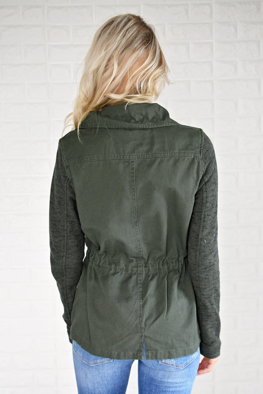 Essential Olive Utility Jacket – The Pulse Boutique