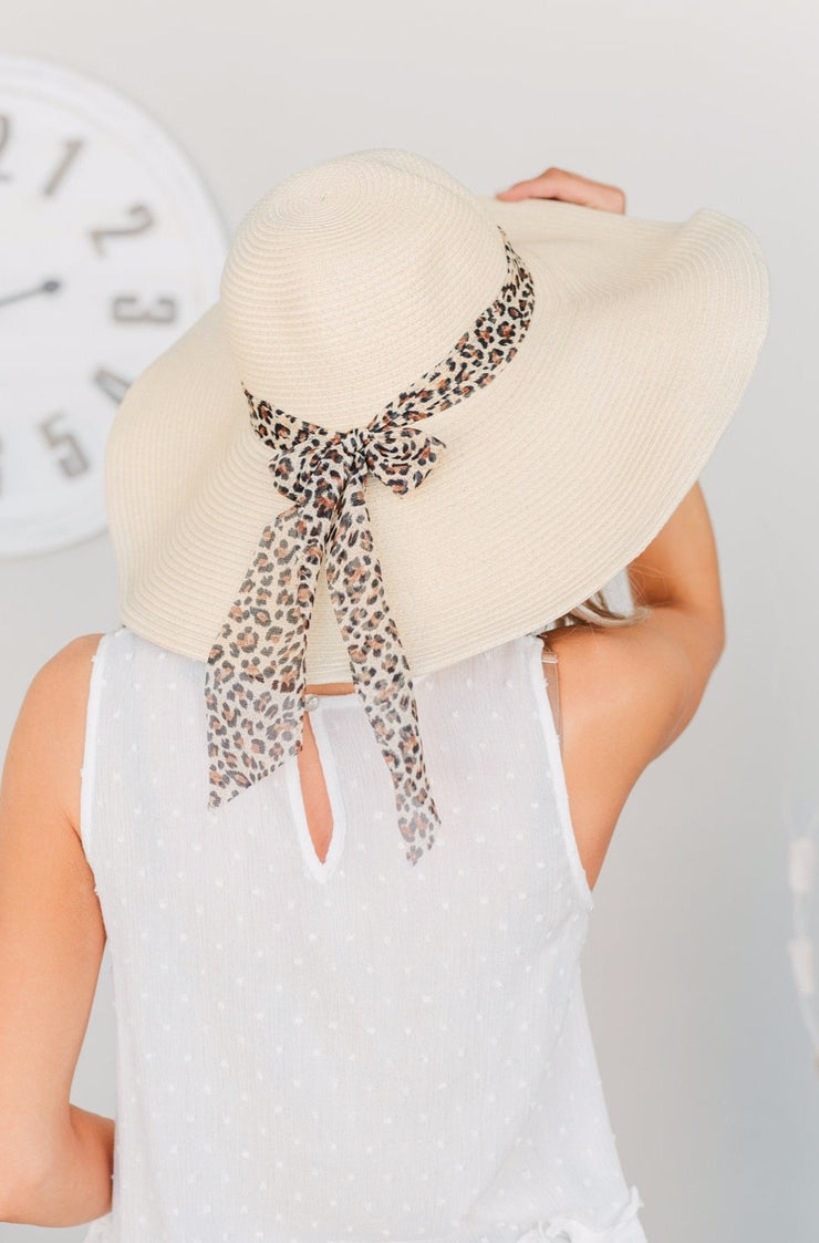 Cool For The Summer Floppy Sun Hat- Natural & Leopard – The Pulse Boutique