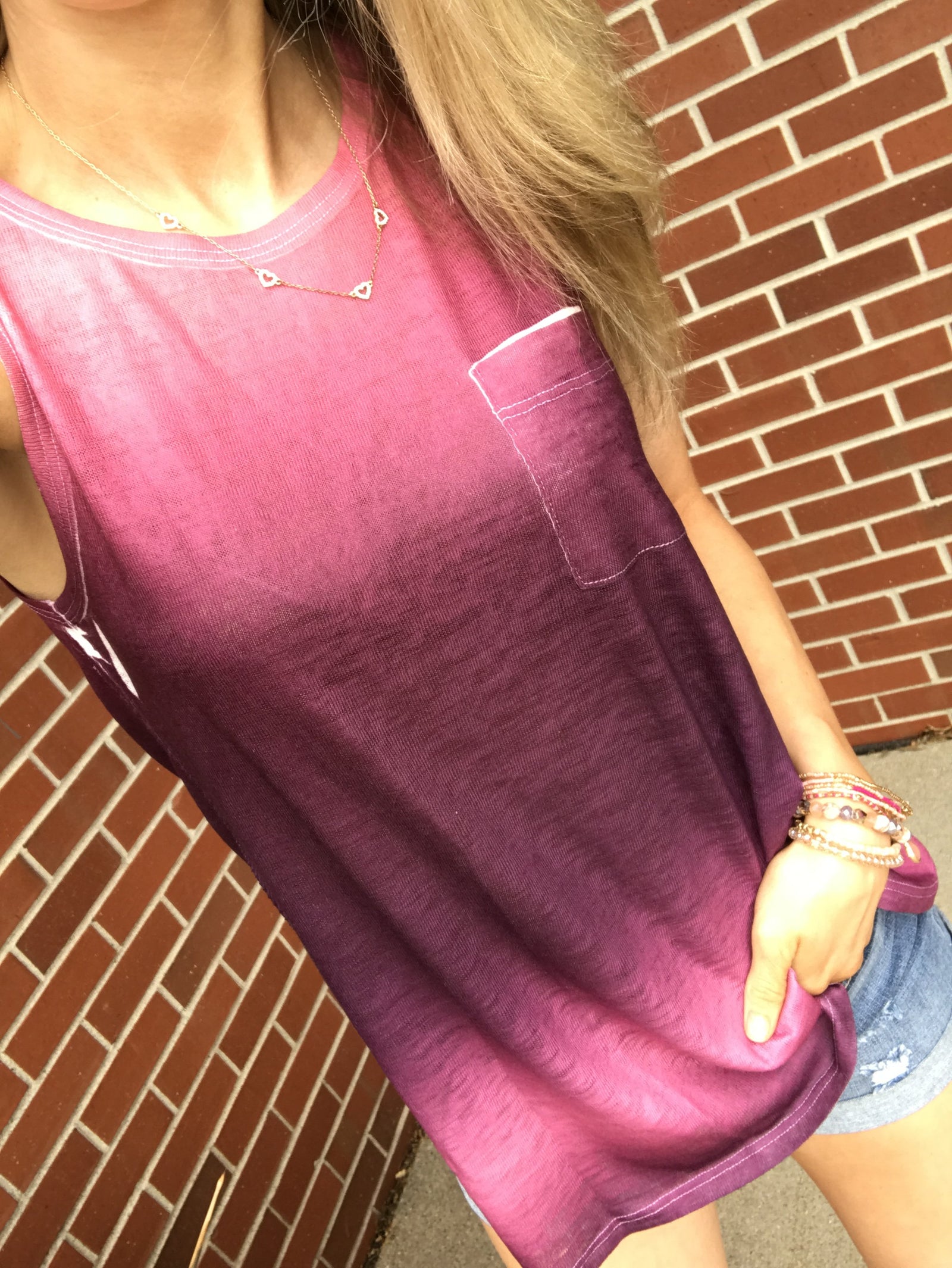 Berry Ombre Tank Top – The Pulse Boutique