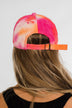 Tie Dye Distressed Ball Cap- Orange, Pink, & Red – The Pulse Boutique