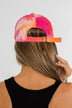Tie Dye Distressed Ball Cap- Orange, Pink, & Red – The Pulse Boutique