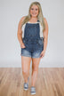 8th of LA Short Overalls- Ally Wash – The Pulse Boutique