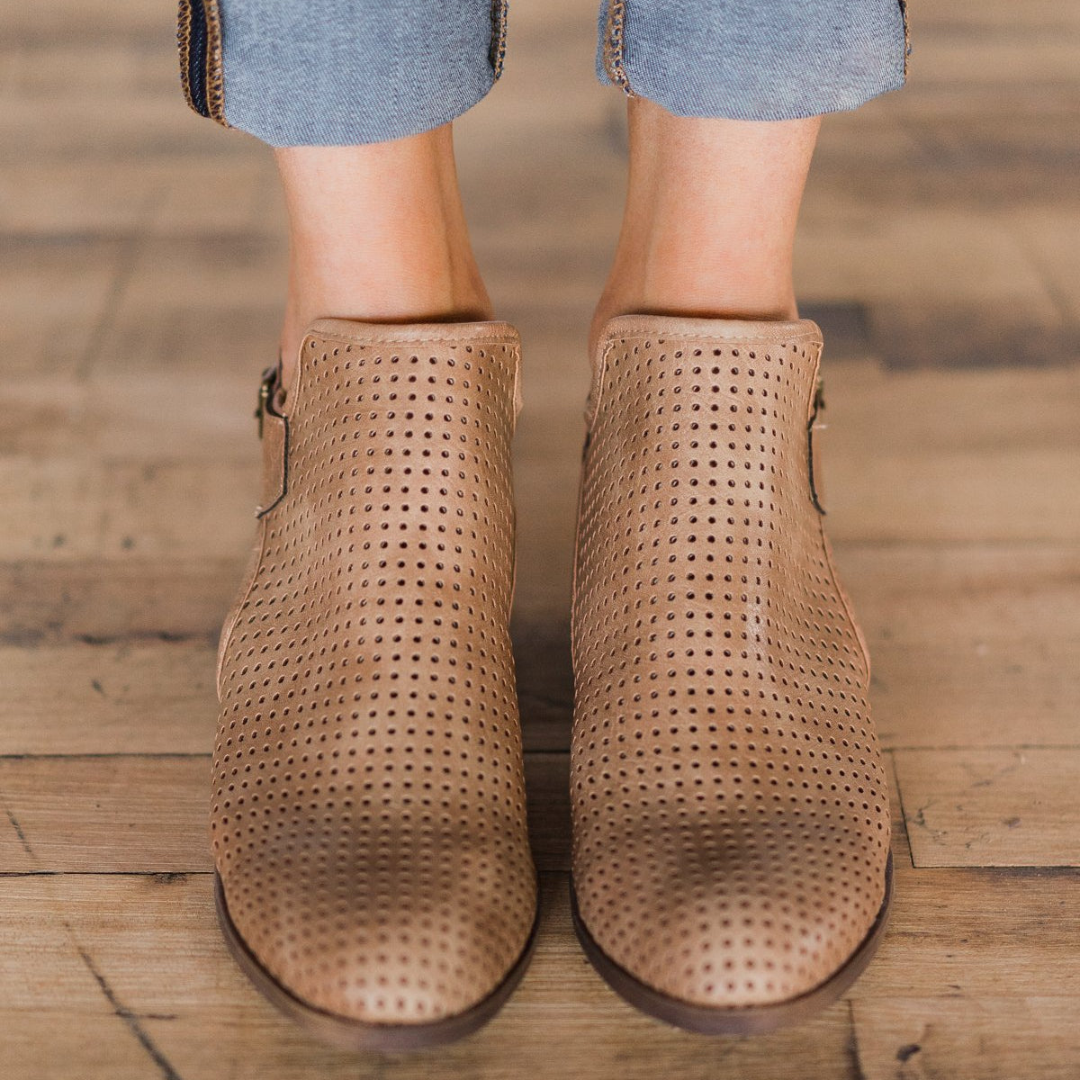 Sugar Shoes Tales Booties ~ Tan – The Pulse Boutique