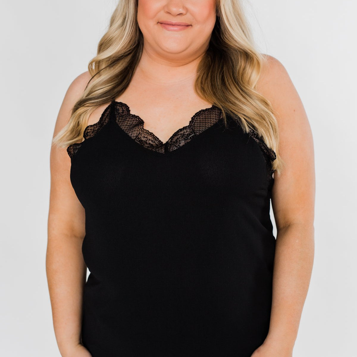 Comes Naturally Lace Racerback Cami- Black – The Pulse Boutique