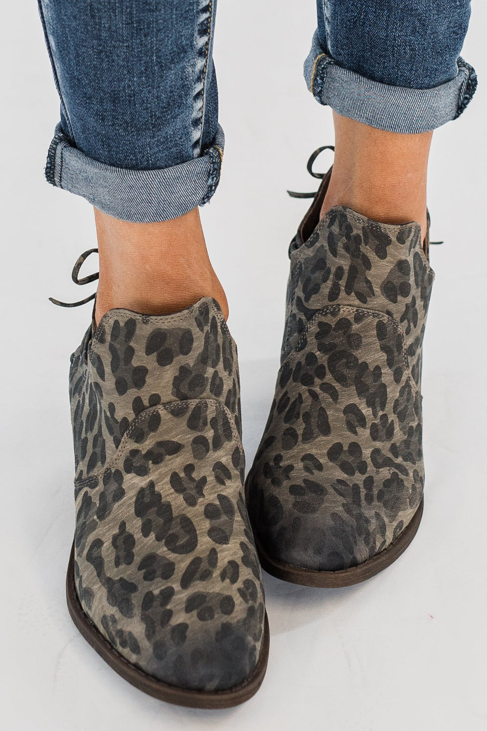 Very G Spot On Booties- Grey – The Pulse Boutique
