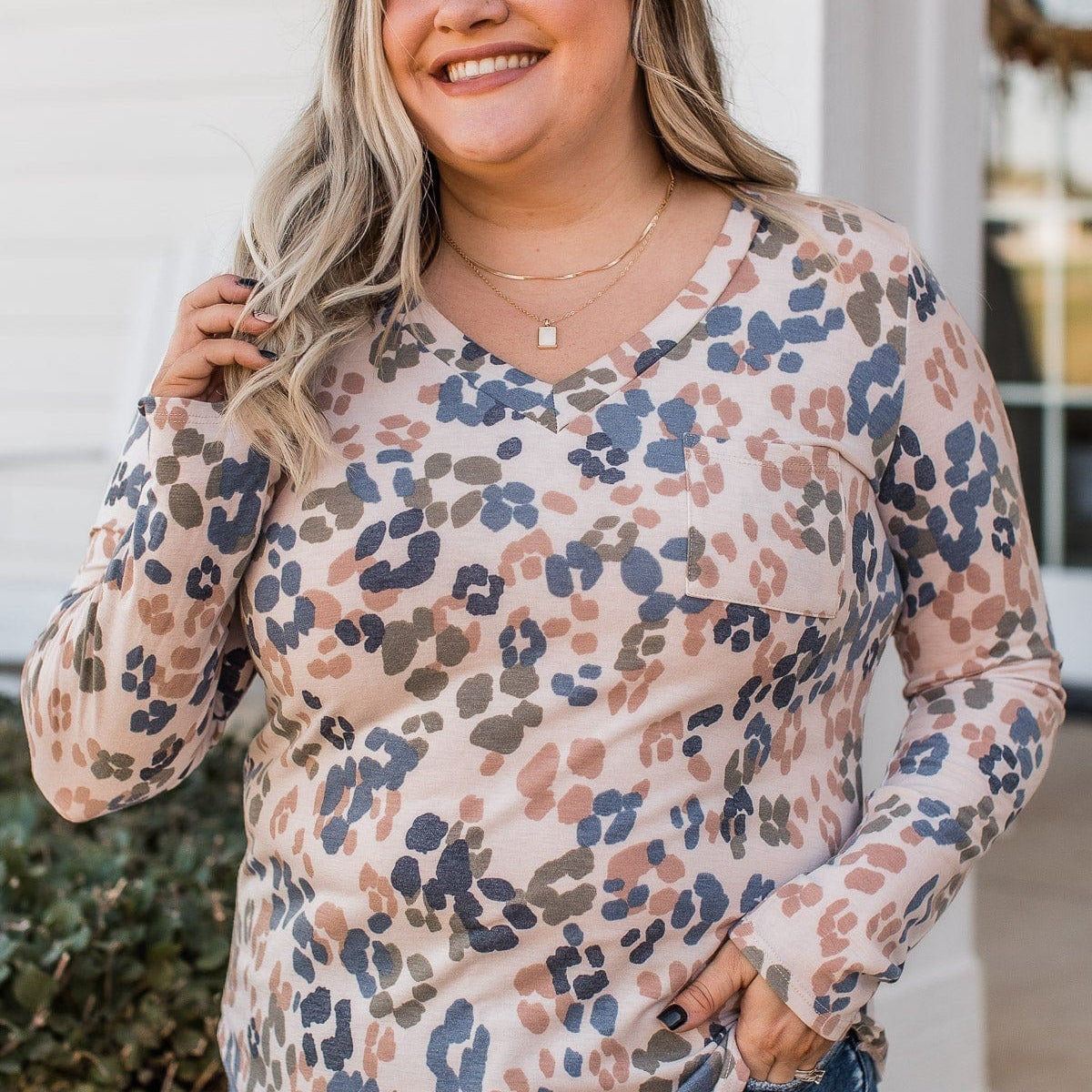 Off She Goes Long Sleeve Top- Cream – The Pulse Boutique