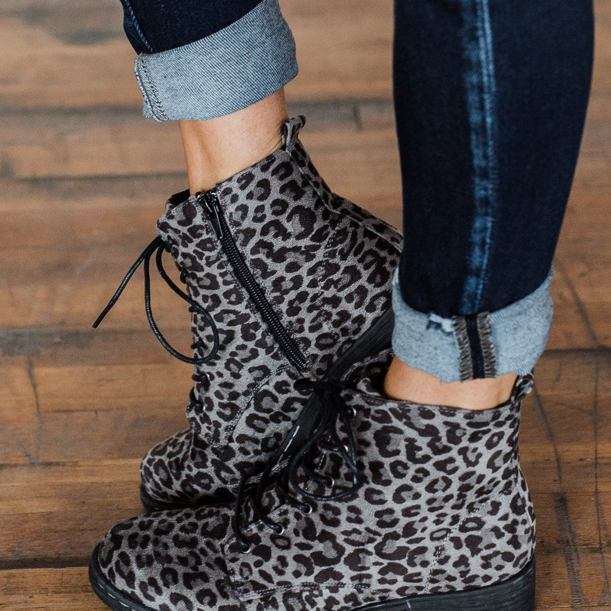 Very G Naomi Booties- Grey Leopard – The Pulse Boutique