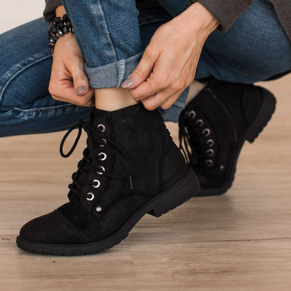 Very G Birdie Booties- Black – The Pulse Boutique