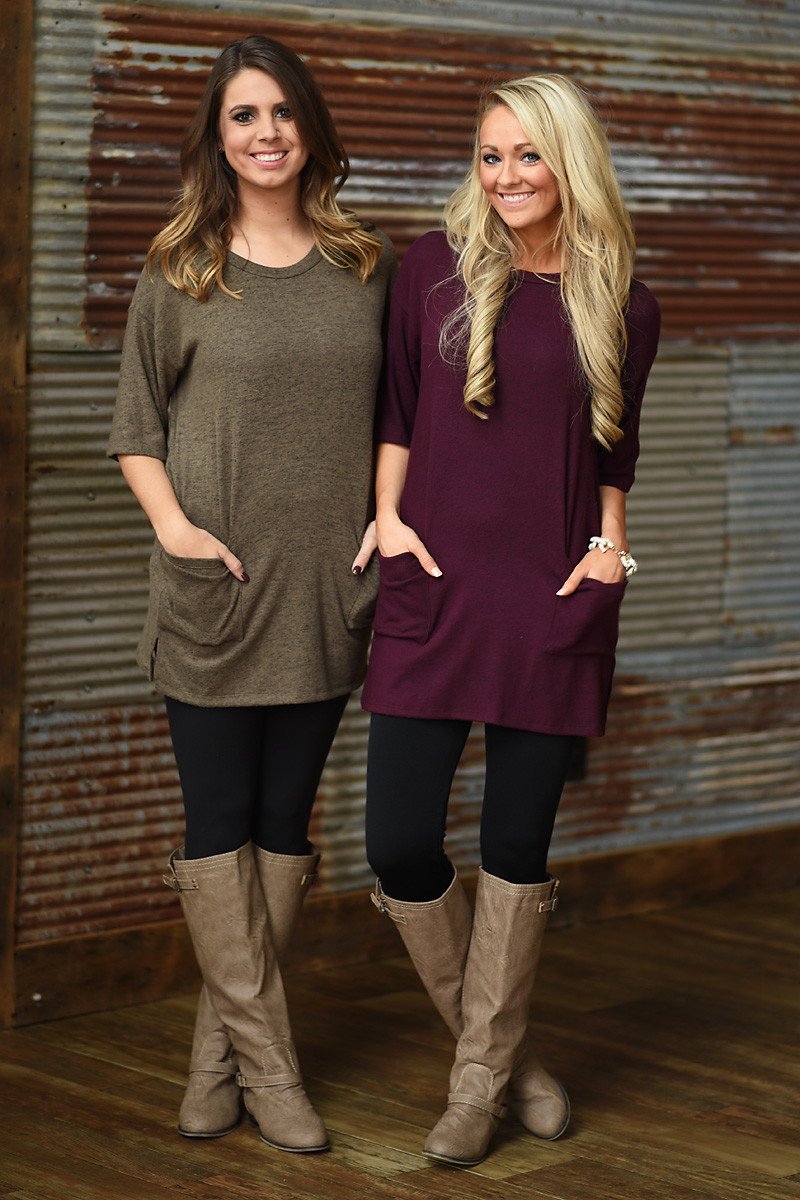 Oh So Comfy Tunic Top – The Pulse Boutique