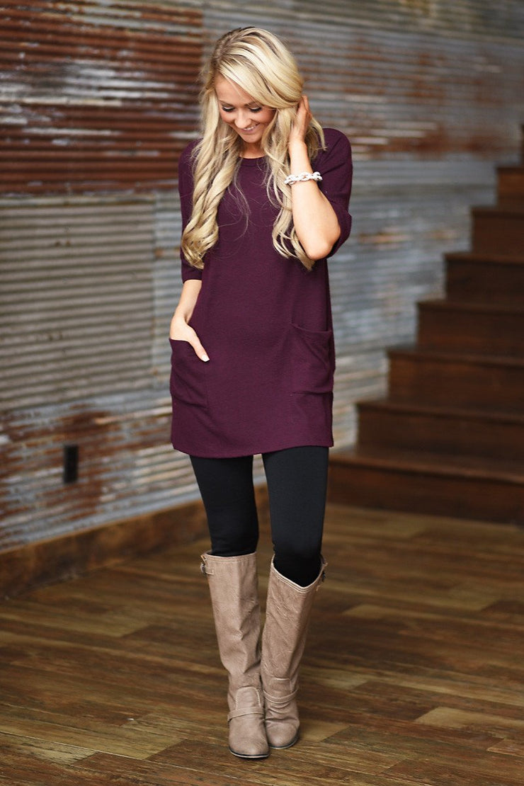 Oh So Comfy Tunic Top – The Pulse Boutique