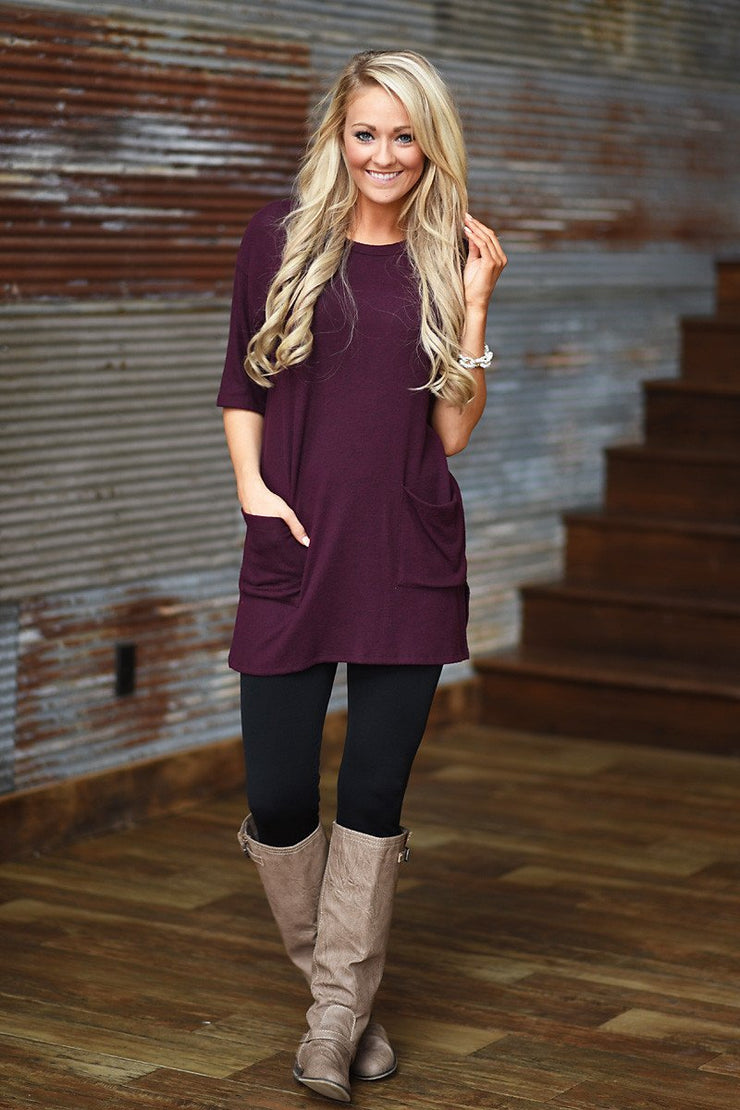 Oh So Comfy Tunic Top – The Pulse Boutique